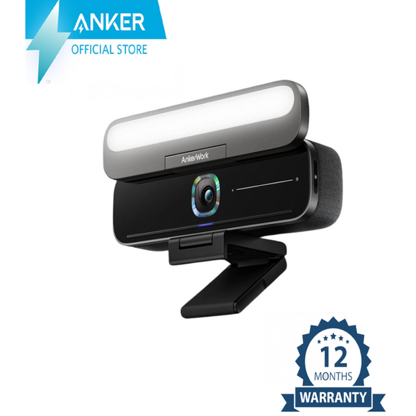 Anker Work B600 Video Bar with 4-in-1 Design (2K Cam with Speaker, Mic ...